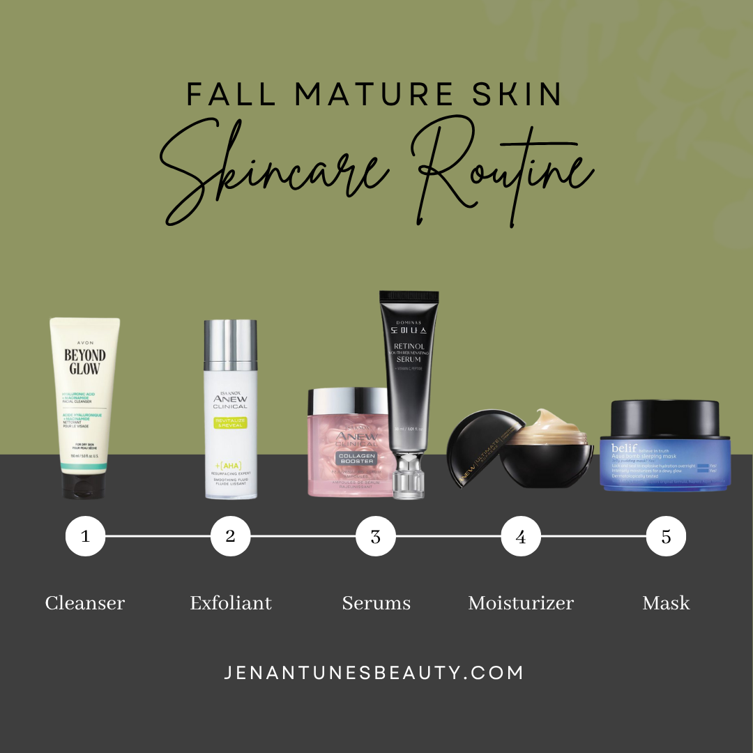 YOUR FALL SKINCARE ROUTINE WITH AVON- BASED ON YOUR SKIN TYPE – Jen ...